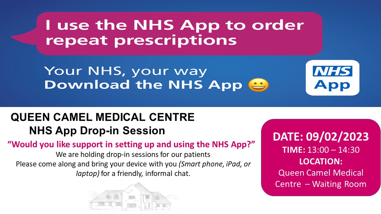 NHS App Help – Queen Camel Medical Centre
